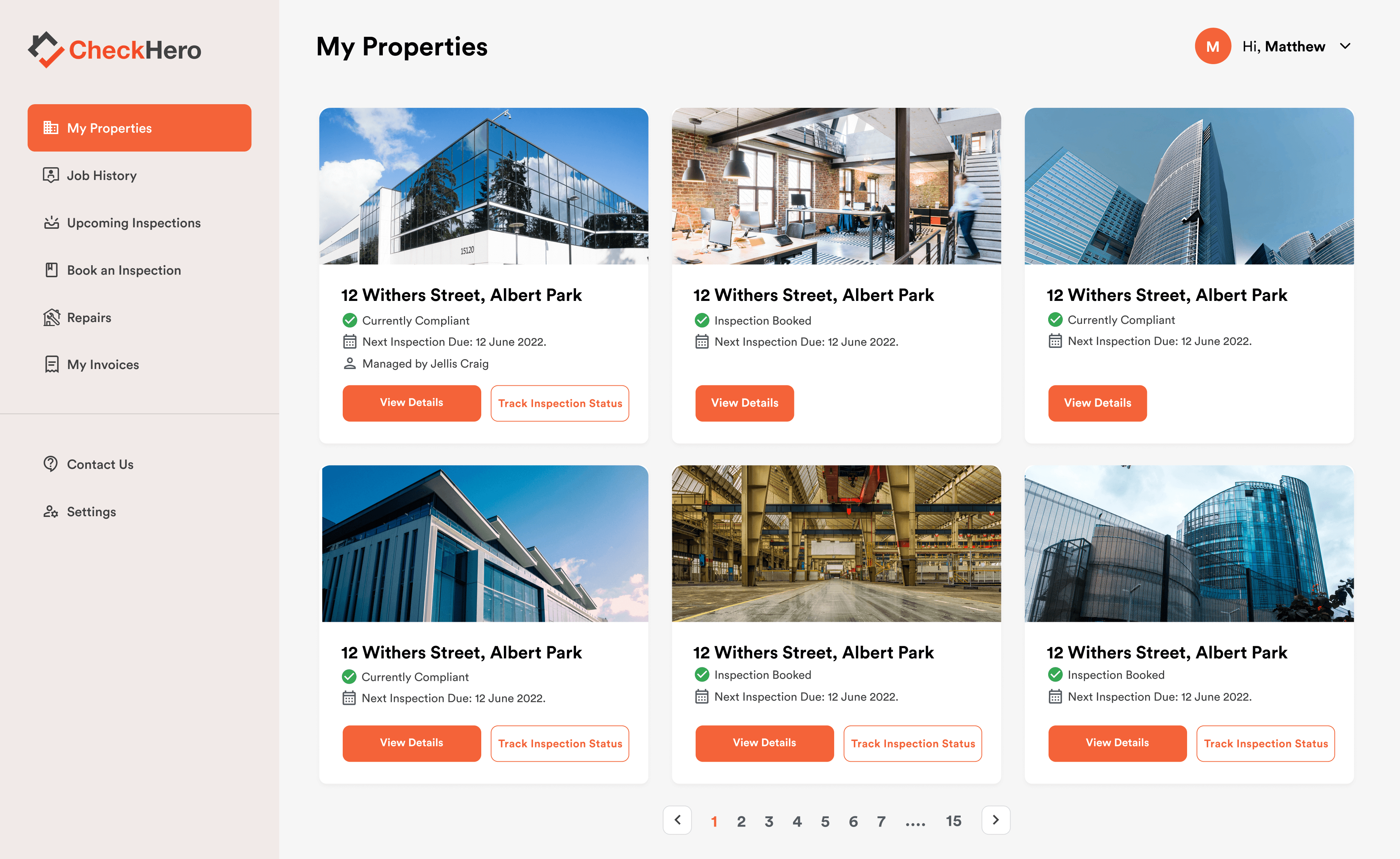 CheckHero Technology Solutions - Property Compliance Management Platform